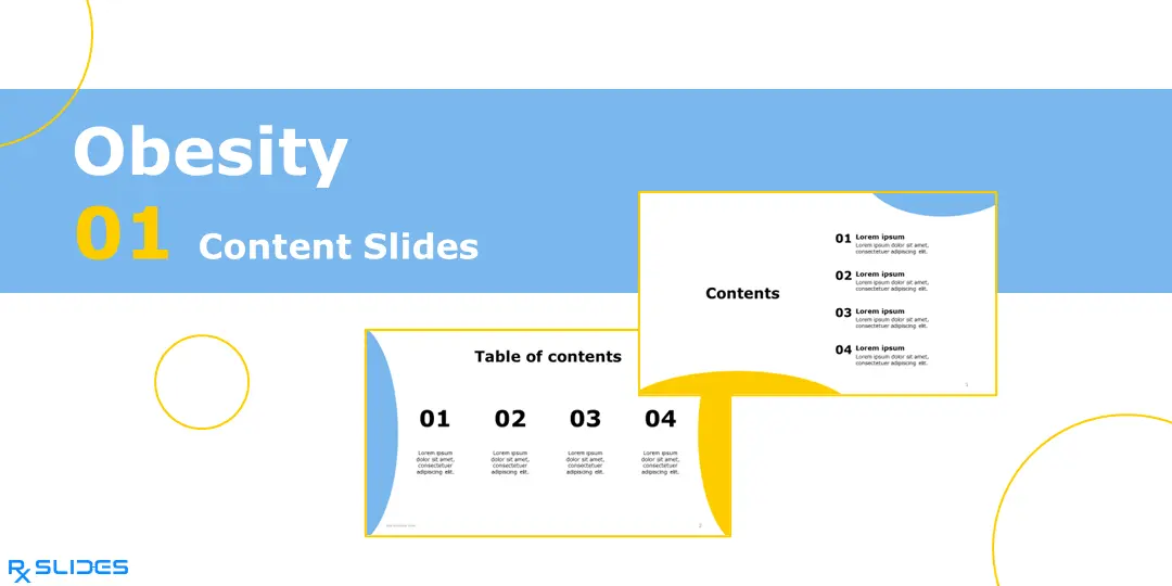 Download Obesity PowerPoint Template| RxSlides